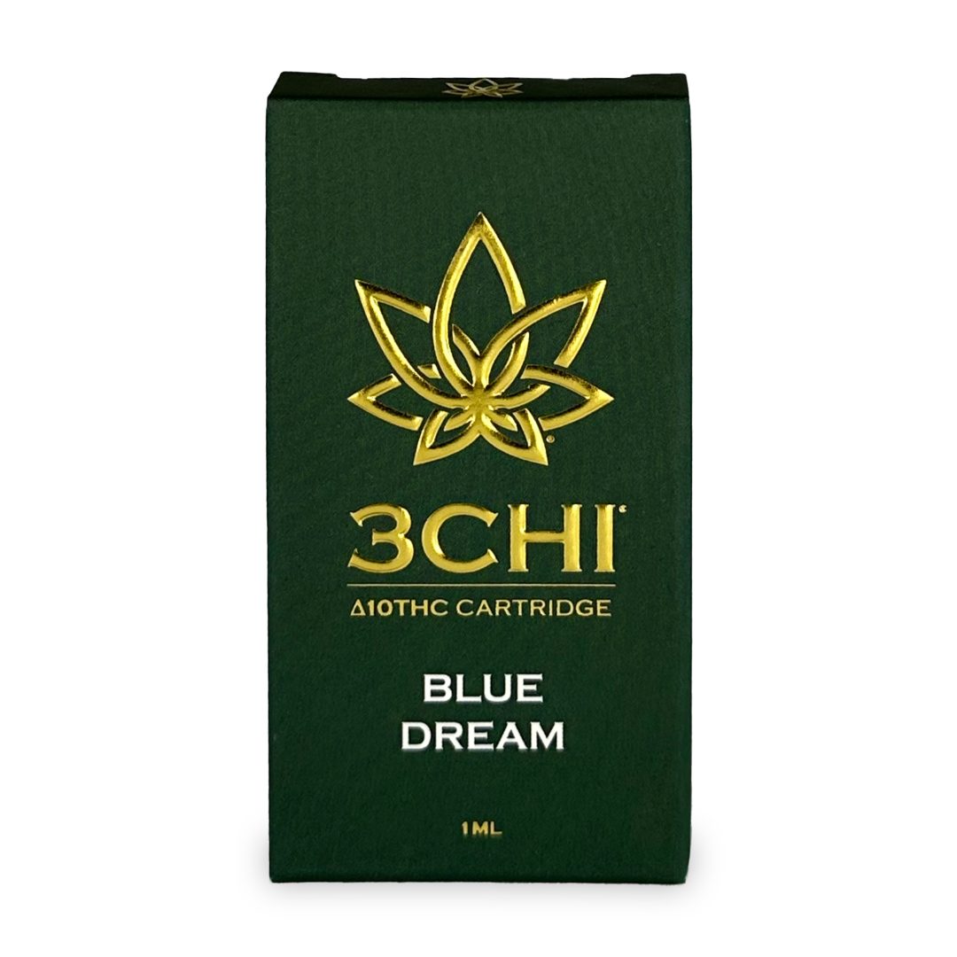 3Chi Delta-10-THC Vape Cartridge – Blue Dream - WeBeHigh