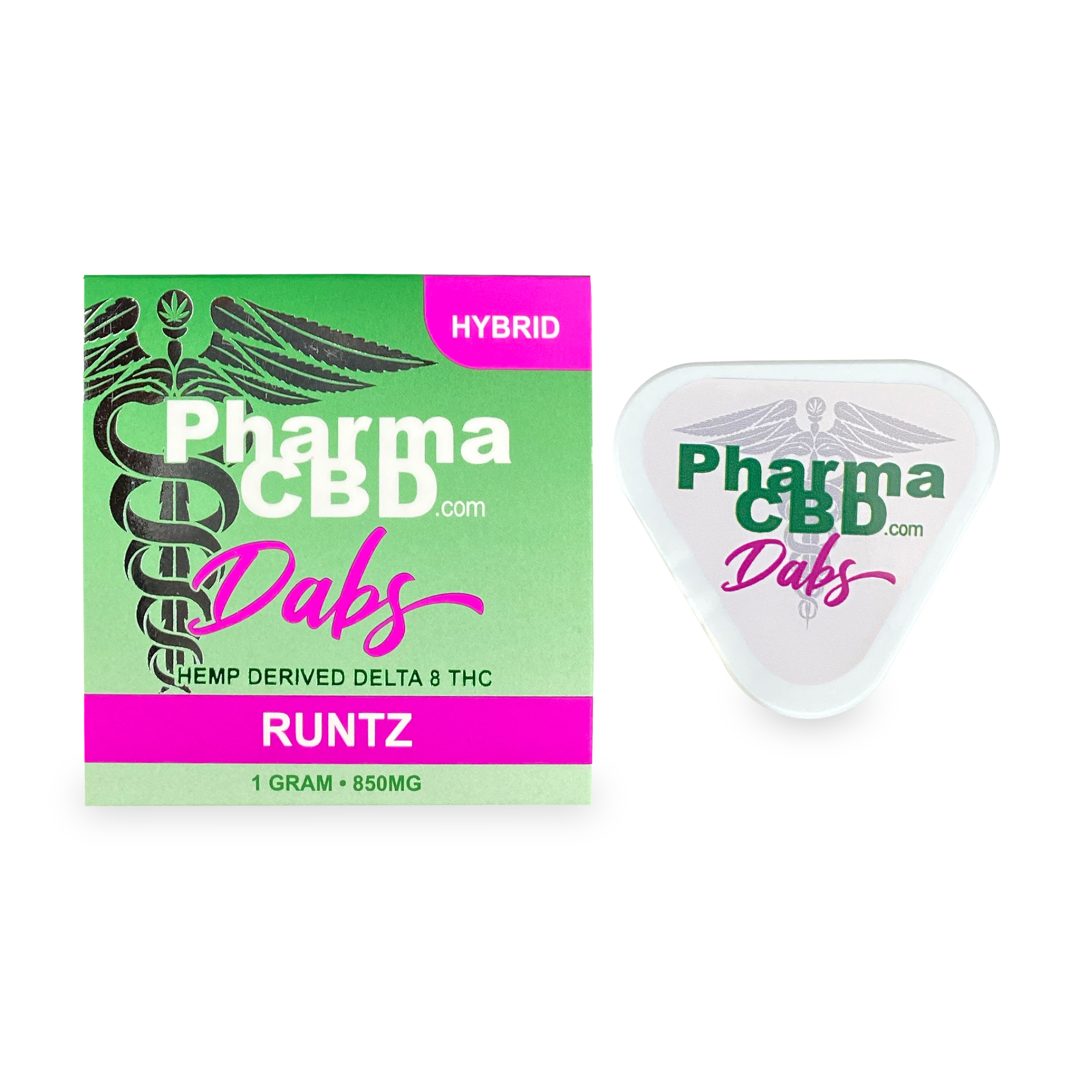 PharmaCBD Delta-8 Runtz Dabs (1 gram Delta-8-THC) - WeBeHigh