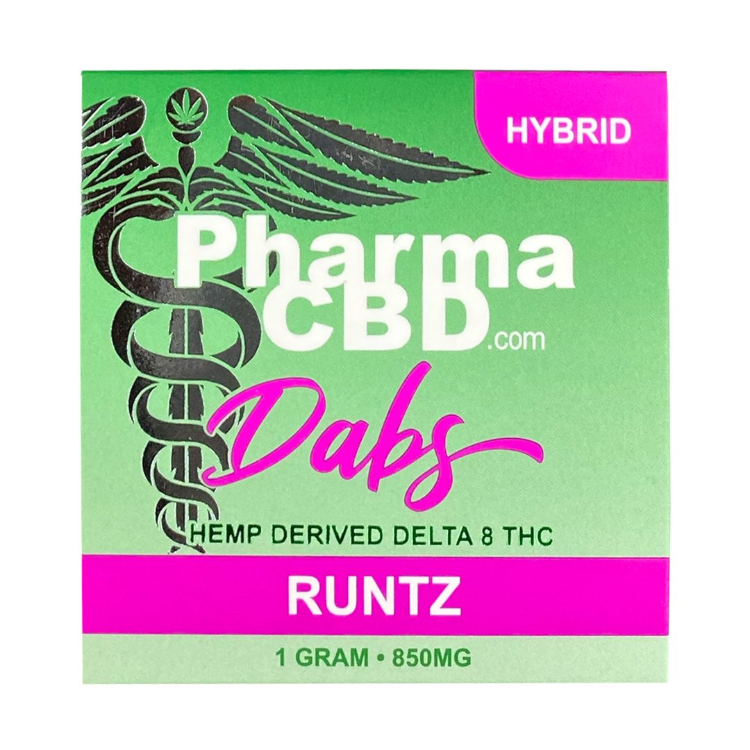 PharmaCBD Delta-8 Runtz Dabs (1 gram Delta-8-THC) - WeBeHigh